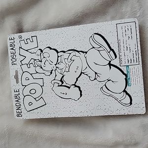 NJ croce | Toys | Olive Oyl Figure Bendable Popeye Popeye Olive Oyl ...